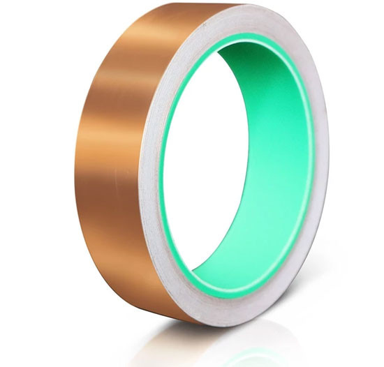 EMI Shielding Die Cut Red Copper Foil Tape